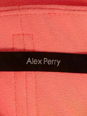 Alex Perry Strapless Crepe Mini Dress