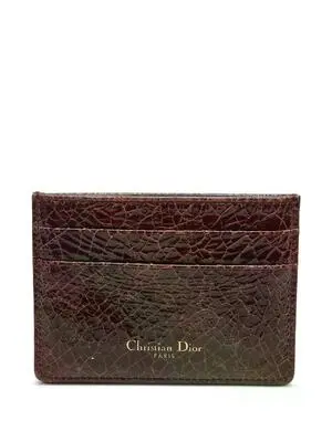 Dior 2016 Diorama Crackled Card Holder
