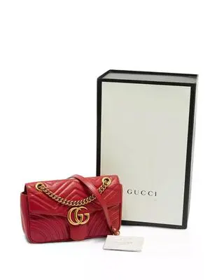 Gucci Medium Gg Marmont Matelassé Shoulder Bag