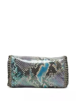 Stella McCartney Falabella Python-effect Crossbody Bag