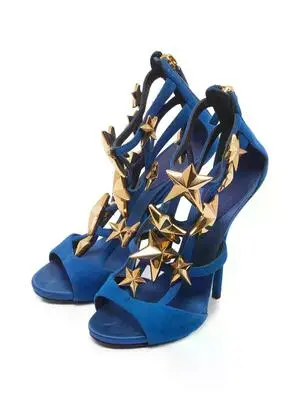 GIUSEPPE ZANOTTI Star-embellished Cage Sandals