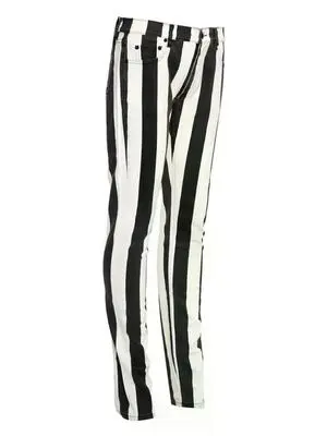 Off-White 2024 Striped Denim Trousers