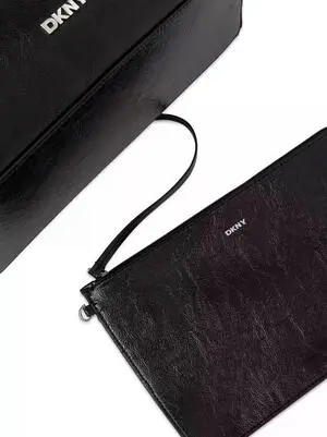 Dkny Logo-plaque Knotted Tote Bag