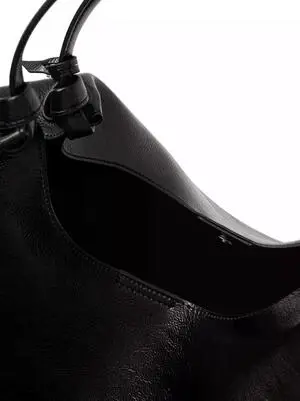 Dkny Logo-plaque Knotted Tote Bag
