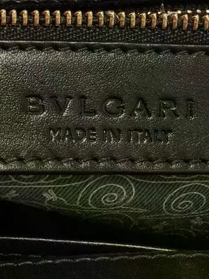 BVLGARI Isabella Rossellini Patent Leather Tote Bag