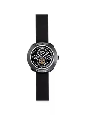 HYDROGEN Vista 29mm Skull Motif Watch - Black