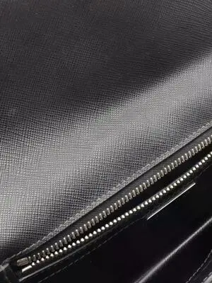 Prada 2000s Saffiano Leather Clutch Bag
