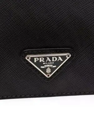 Prada 2000s Saffiano Leather Clutch Bag