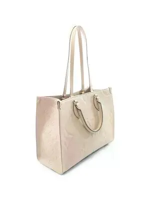 LOUIS VUITTON 2021s Mm Onthego Monogram Empreinte Tote Bag
