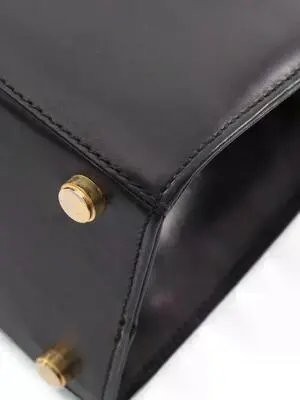FERRAGAMO 2000s Vara-ribbon Leather Tote Bag