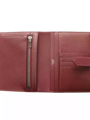 Hermès Bearn Bi-fold Wallet - Red