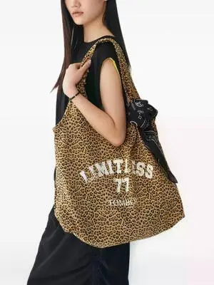 STUDIO TOMBOY Leopard-print Tote Bag