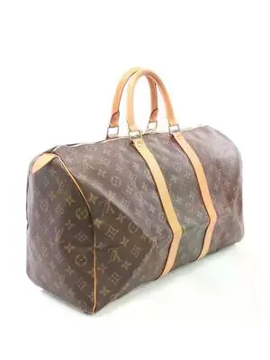 LOUIS VUITTON 2001 45 Monogram Keepall Luggage Bag