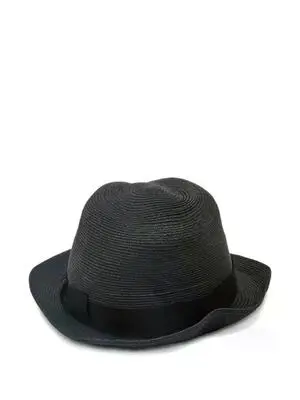 BONJA Straw Grosgrain Hat