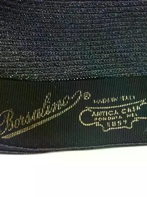 BONJA Straw Grosgrain Hat