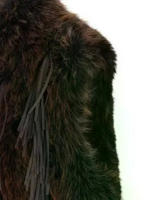 UNCOMMON Fringed Sleeveless Coat