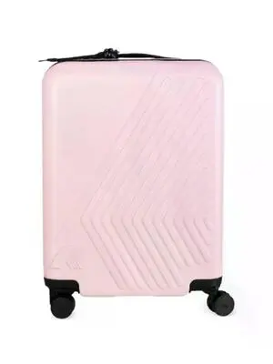 K-WAY Eudoxie Logo-embossed Luggage - Pink