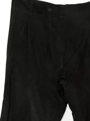 LEON EMANUEL BLANCK Panelled Raw-edge Trousers
