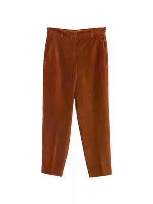 CIRCOLO 1901 Corduroy-effect Tapered Trousers