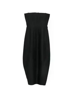 Khaite Stela Strapless Maxi Dress
