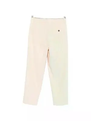 CIRCOLO 1901 Corduroy-effect Tailored Trousers - Neutrals