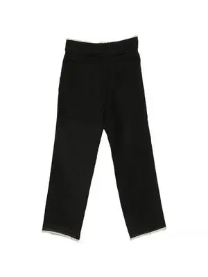 POST ARCHIVE FACTION Raw-edge Belted Trousers