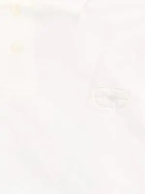 Emporio Armani Logo-embroidered Polo Shirt