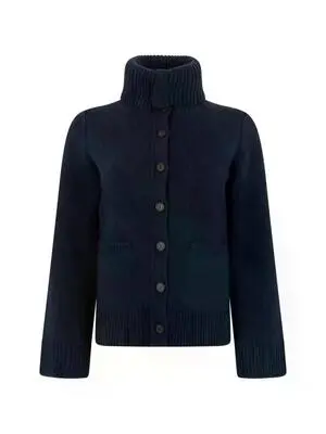 Vince Ribbed-trim Button-up Cardigan
