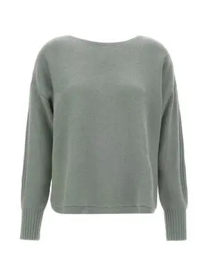 ELENA MIRÒ Ribbed-detail Sweater