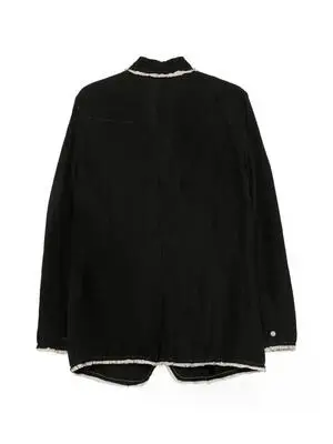 POST ARCHIVE FACTION Raw-edge Notched-lapel Jacket