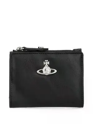 VIVIENNE WESTWOOD Slim Flap Cardholder - Black