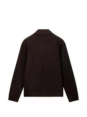 Emporio Armani Logo-plaque Zip-up Sweatshirt