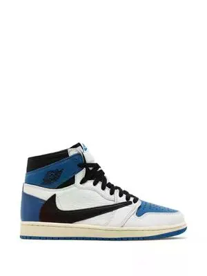 JORDAN X Travis Scott 1 Retro High Og Sp Fragment Sneakers - White