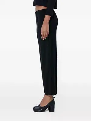 Issey Miyake Elasticated-waist Straight-leg Trousers