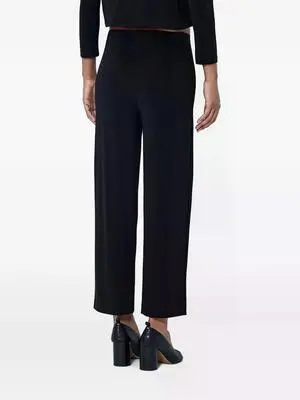 Issey Miyake Elasticated-waist Straight-leg Trousers