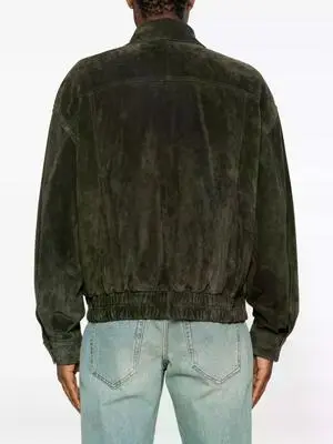 Saint Laurent Suede Bomber Jacket