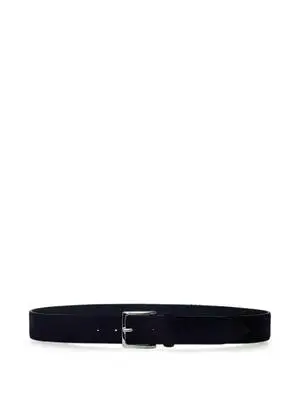Orciani Amalfi Suede Belt - Blue