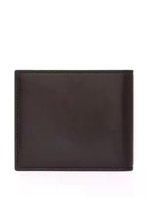Saint Laurent Paris East/west Wallet In Two-tone Smooth Leather - Brown