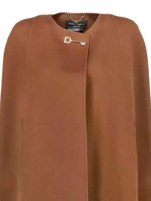 FERRAGAMO Gancini Key Cape Coat