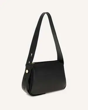 Tory Burch Small Romy Pebbled Leather Shoulder Bag