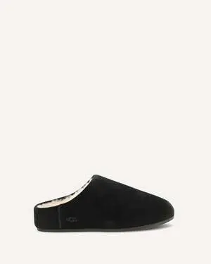 UGG Elea Suede Slip-on Mules - Black