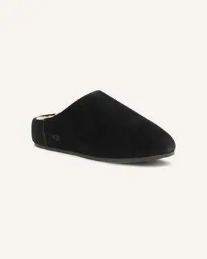 UGG Elea Suede Slip-on Mules - Black