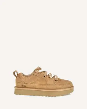 UGG Lo Lowmel Suede And Mesh Sneakers