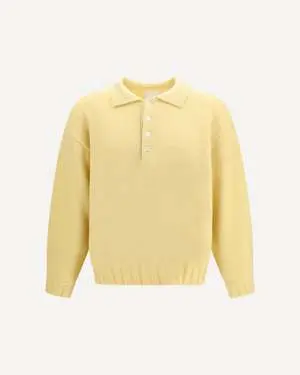 FOUND Long Sleeve Polo Sweater