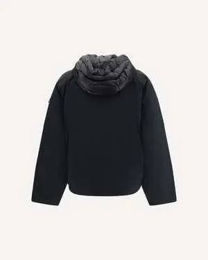 Moose Knuckles Tegan Bomber Down Jacket - Black