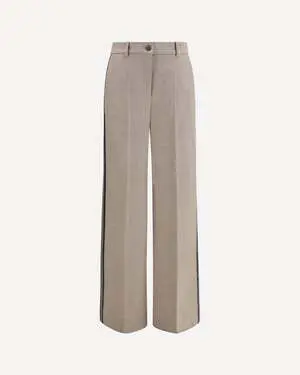 P.a.r.o.s.h Virgin Wool Palazzo Pants - Grey