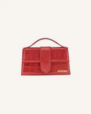 Jacquemus Le Grand Bambino Top Handle Bag - Red