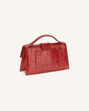 Jacquemus Le Grand Bambino Top Handle Bag - Red