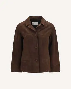 Tory Burch Suede Leather Jacket