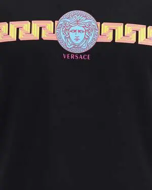 Versace Sim Cotton Jersey T-shirt Mae